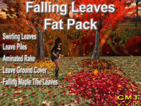 Second Life Marketplace - Autumn Leaves Fat Pack
